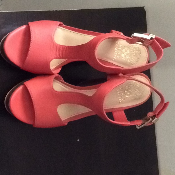 Vince Camuto | Shoes | Mathis Bittersweet Grapefruit Tstrap Platform ...